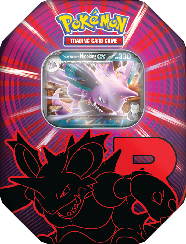 Pokemon TCG - Scarlet & Violet - Destined Rivals - Team Rocket Tin ...