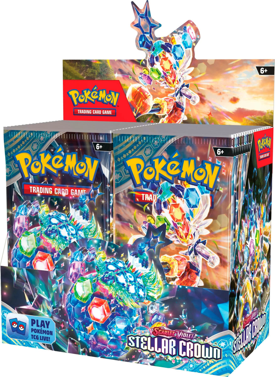 Pokemon TCG - Scarlet & Violet - Stellar Crown - Booster Box – Deck Market