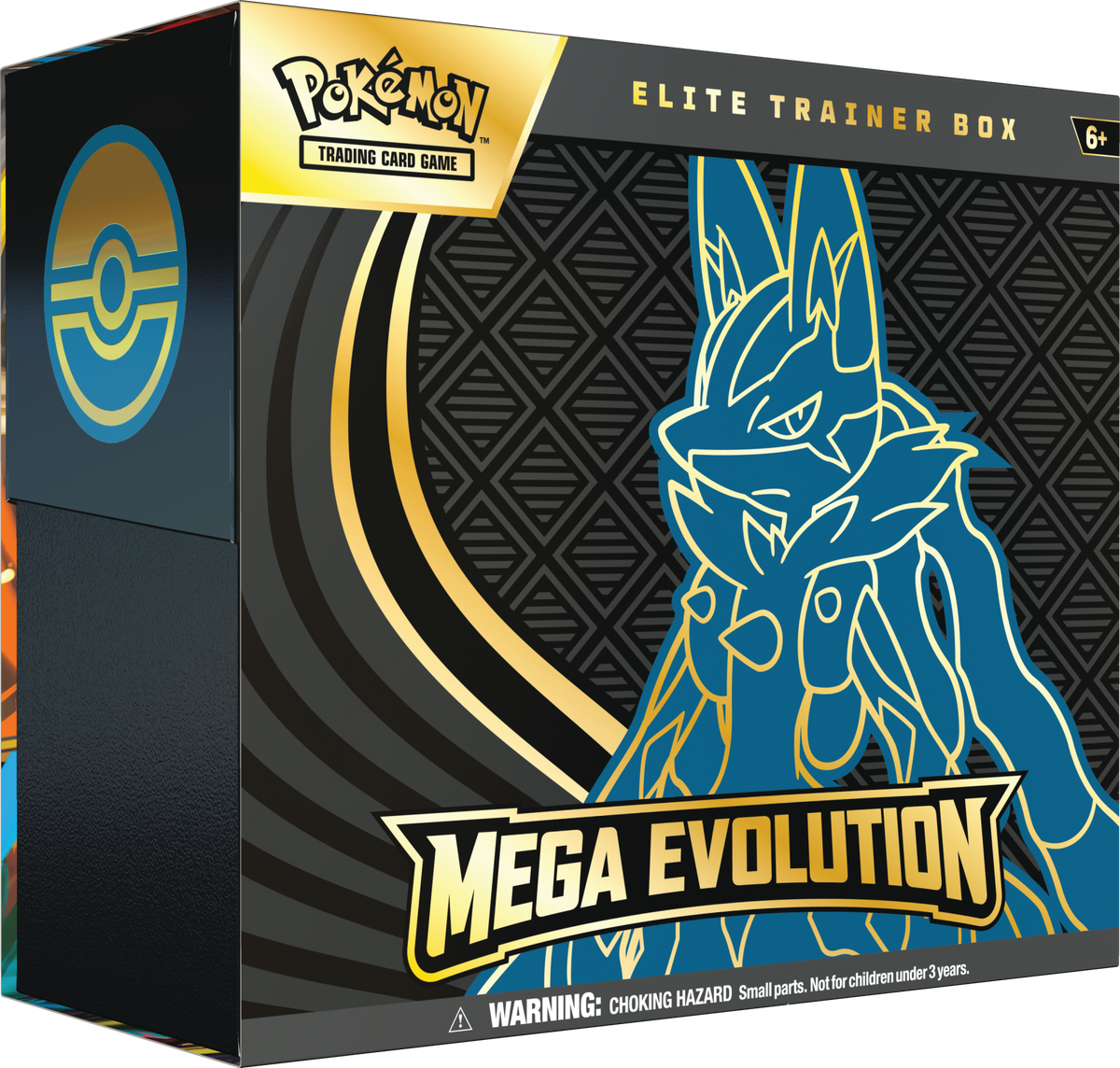 Pokemon TCG - Mega Evolution - Elite Trainer Box (ETB) - Lucario – Deck ...